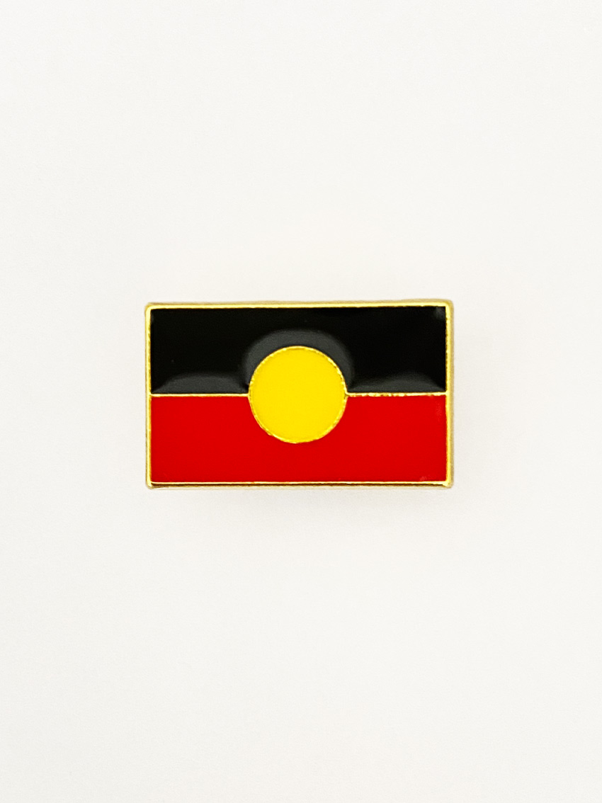 Aboriginal Flag Metal Lapel Pin - Australian Souvenir - Souvenirs Direct Aboriginal Flag Metal Lapel Pin - Australian Souvenir - Souvenirs Direct